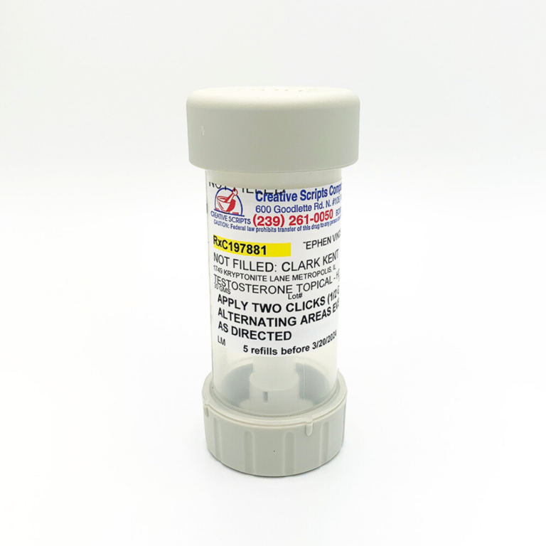 Hydrocortisone 1% / Testosterone 0.3% vaginal cream - Creative Scripts ...